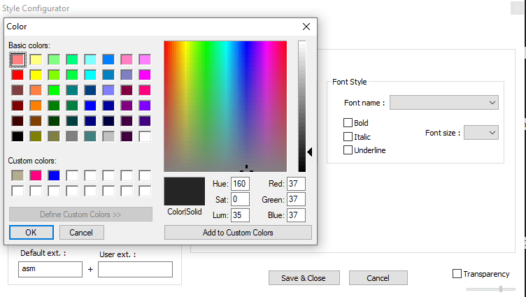 Style Configurator - Restricted to single custom color · Issue #9813 ...