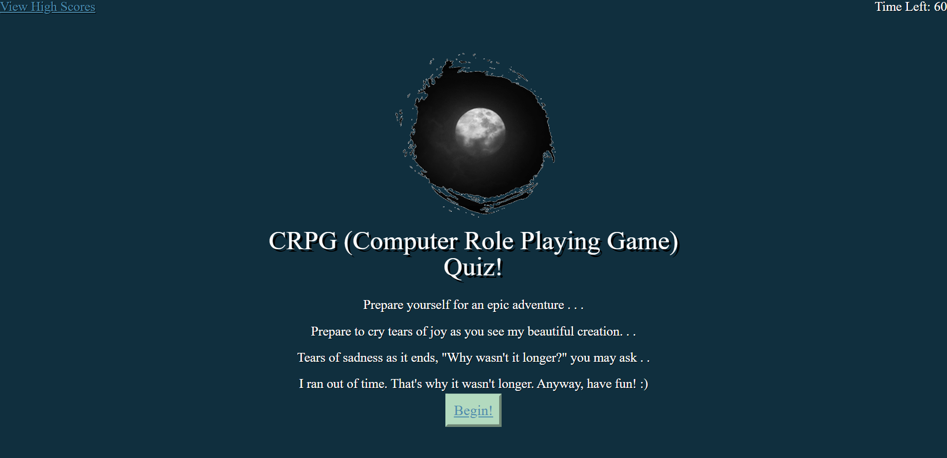 GitHub - Mersant/CRPGQuiz