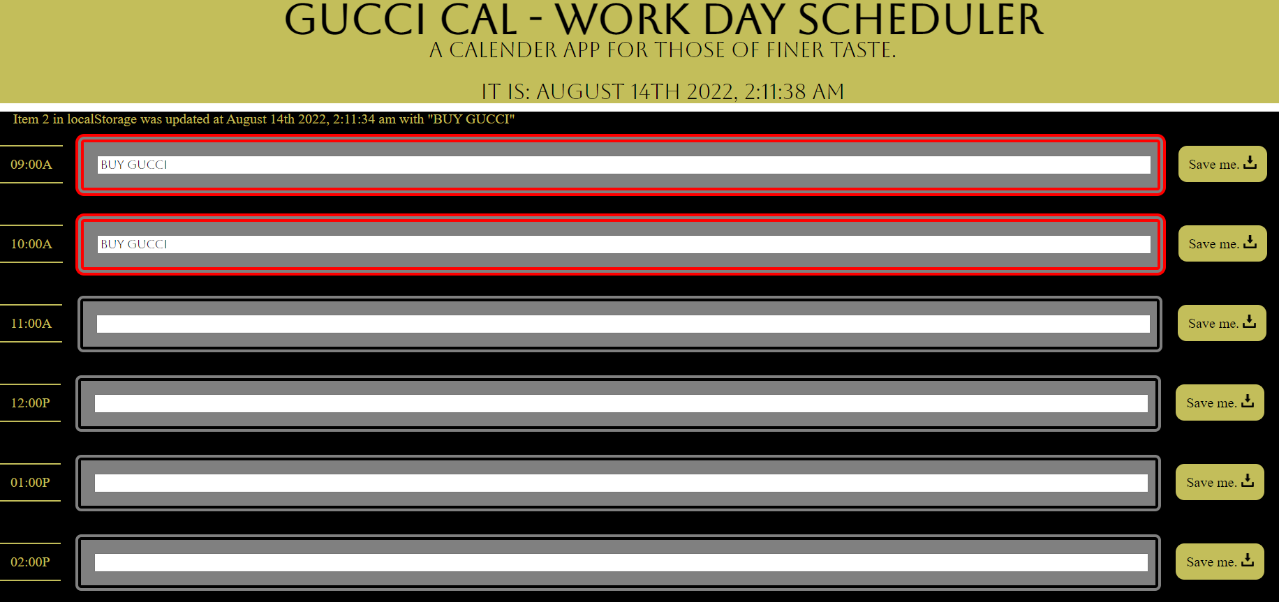 GitHub - Mersant/CoolCal: Cool Calender Web App