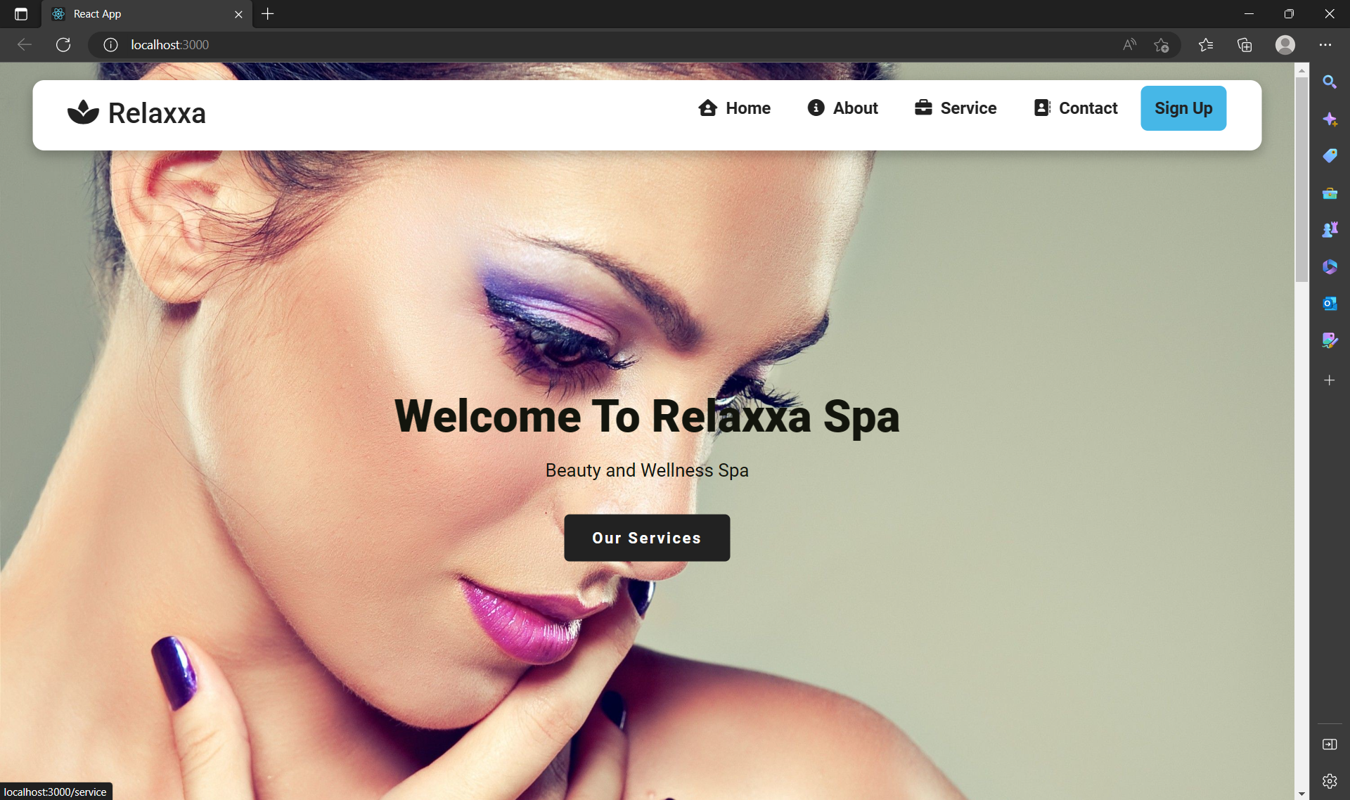 GitHub - Mustansir-M/Spa-Website: Beauty and Spa Website using React JS