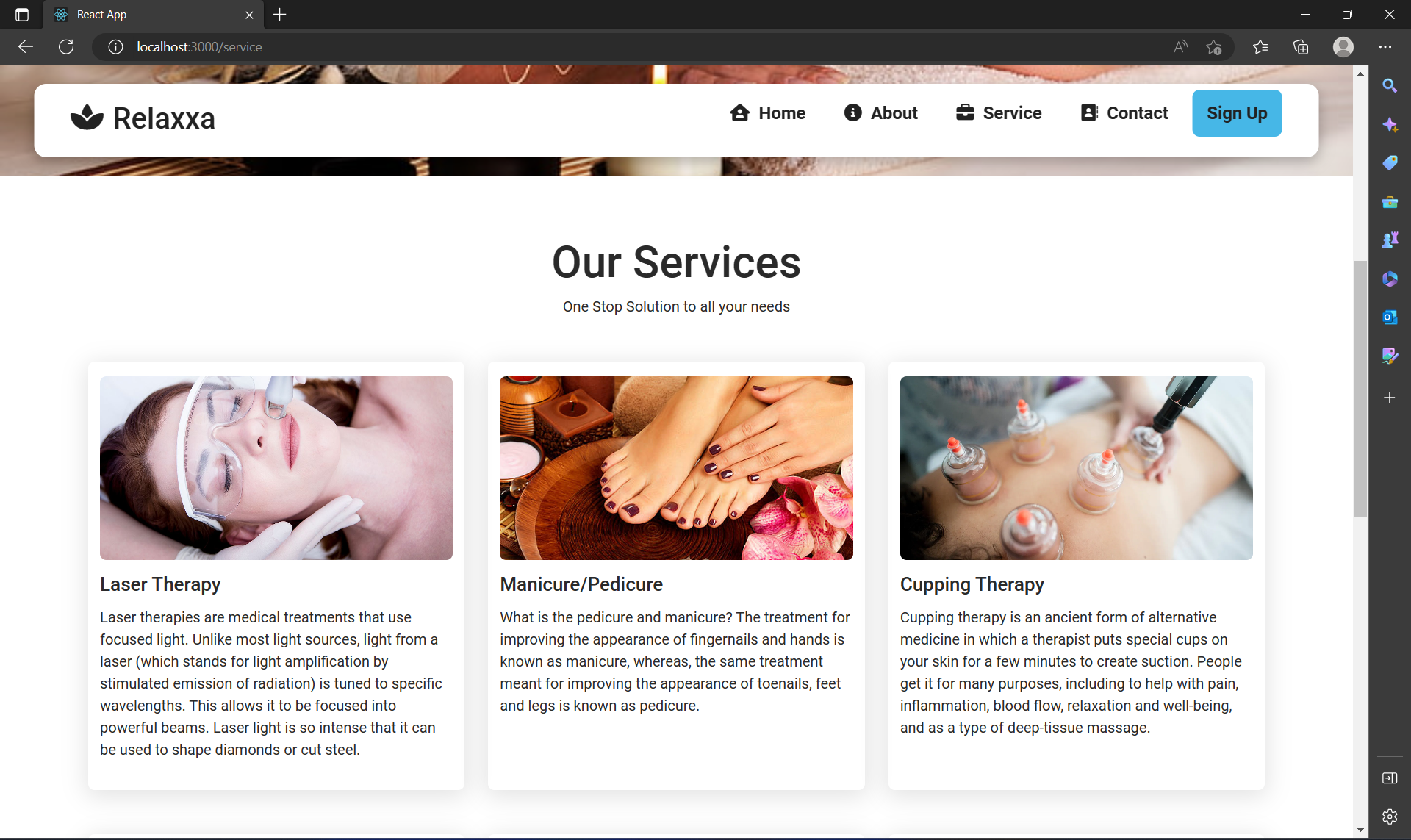 GitHub - Mustansir-M/Spa-Website: Beauty and Spa Website using React JS