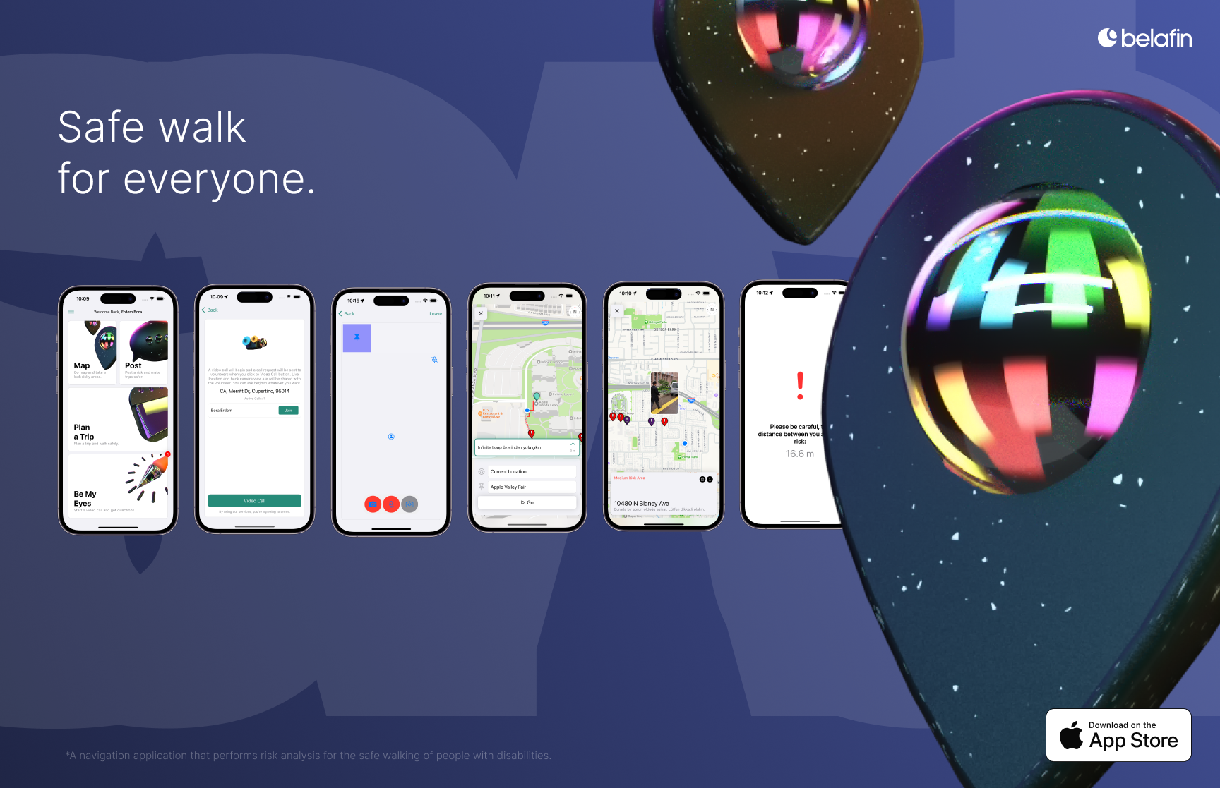 Github Boraerdevsawal Safe Walk For Everyone A Navigation Application That Performs Risk