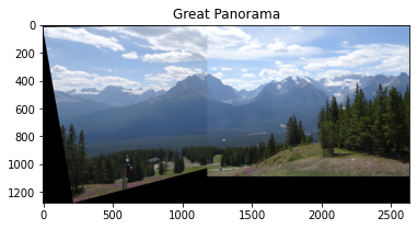 GitHub - hailuz1/PanoramaStitching