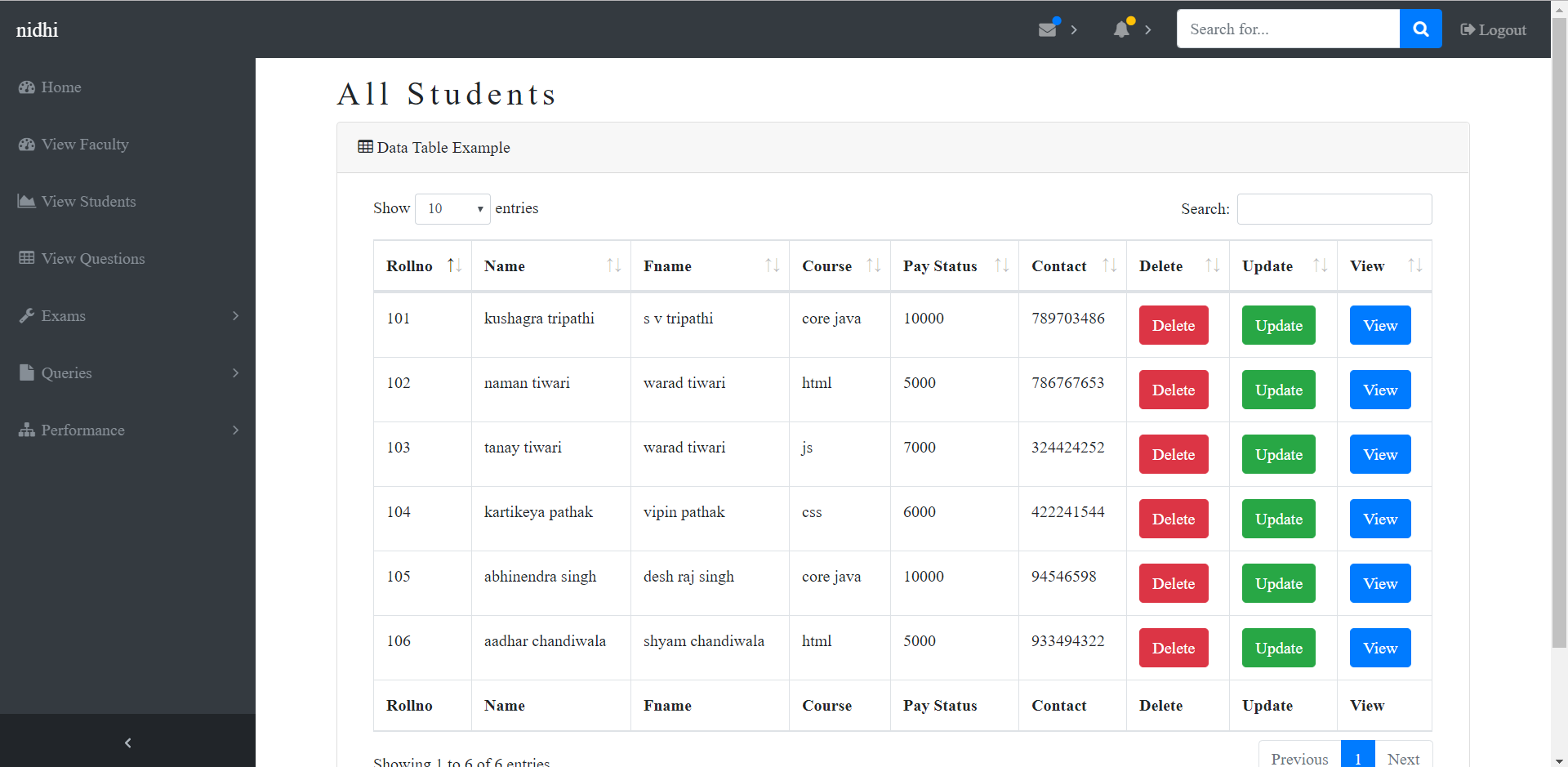GitHub - kkp9827/E-learning: E-Learning- It is web application built ...