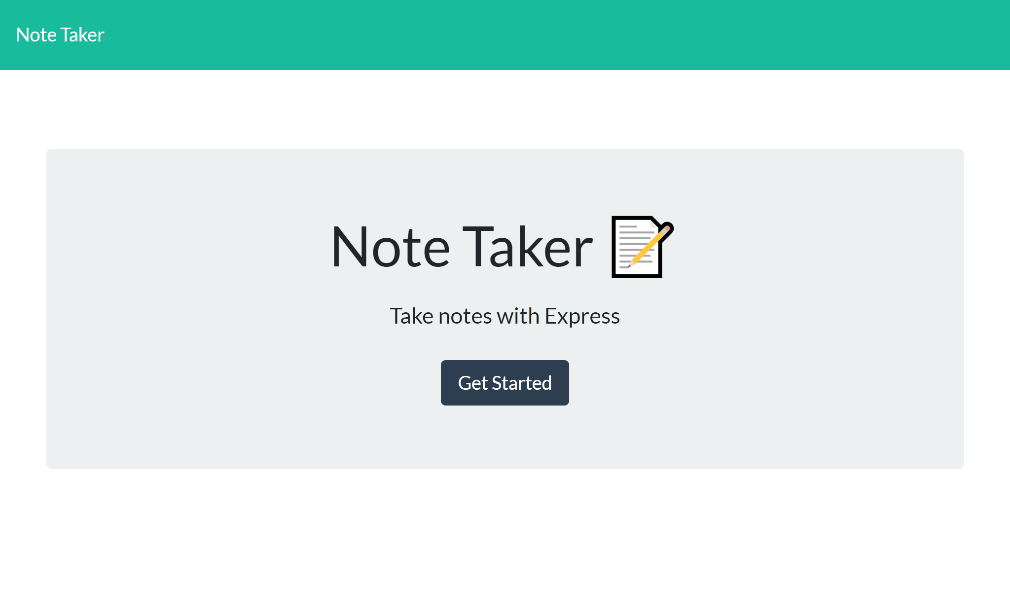 GitHub - londono-alberto/note-taker: Note Taker Assignment