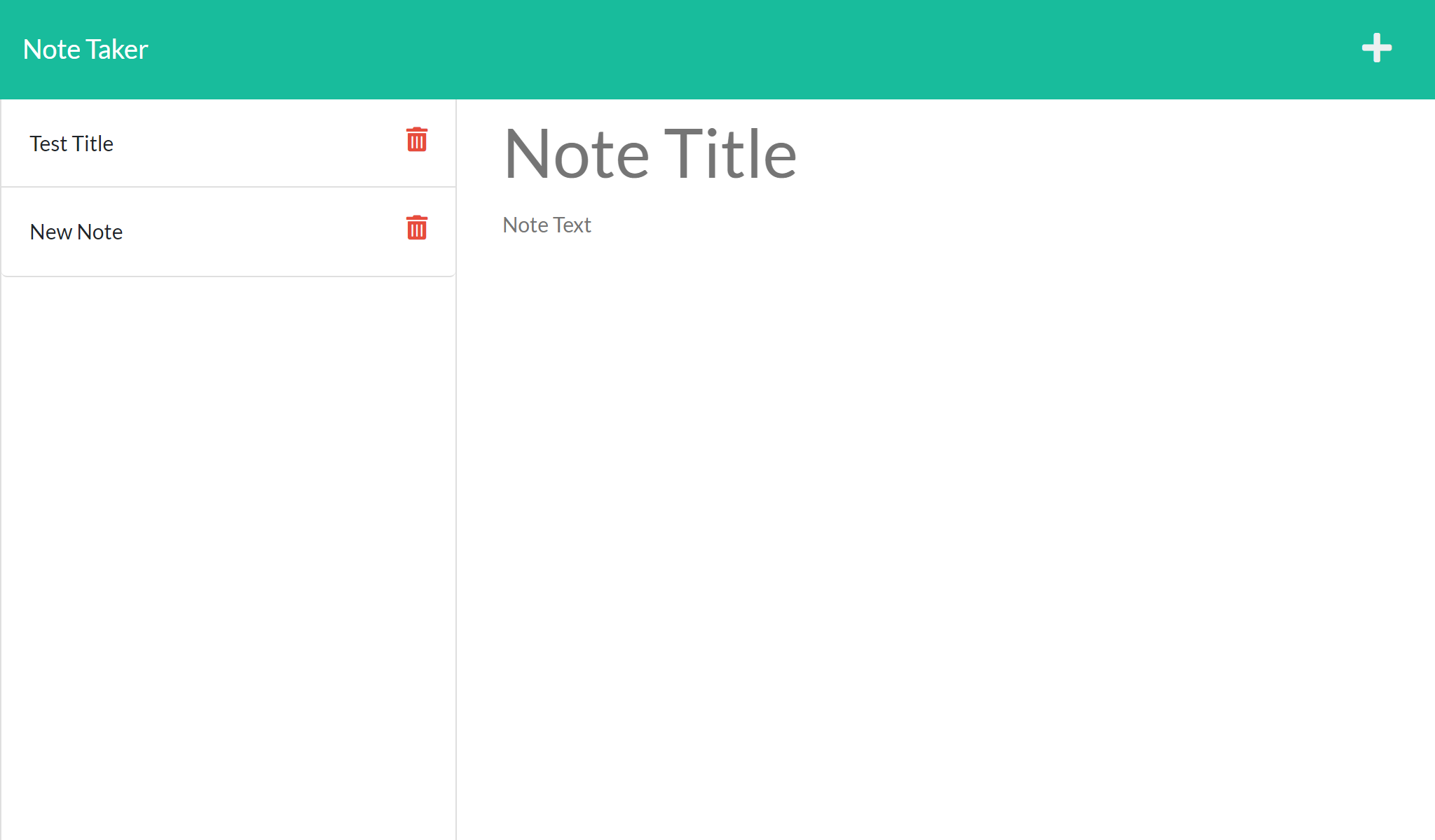 GitHub - londono-alberto/note-taker: Note Taker Assignment