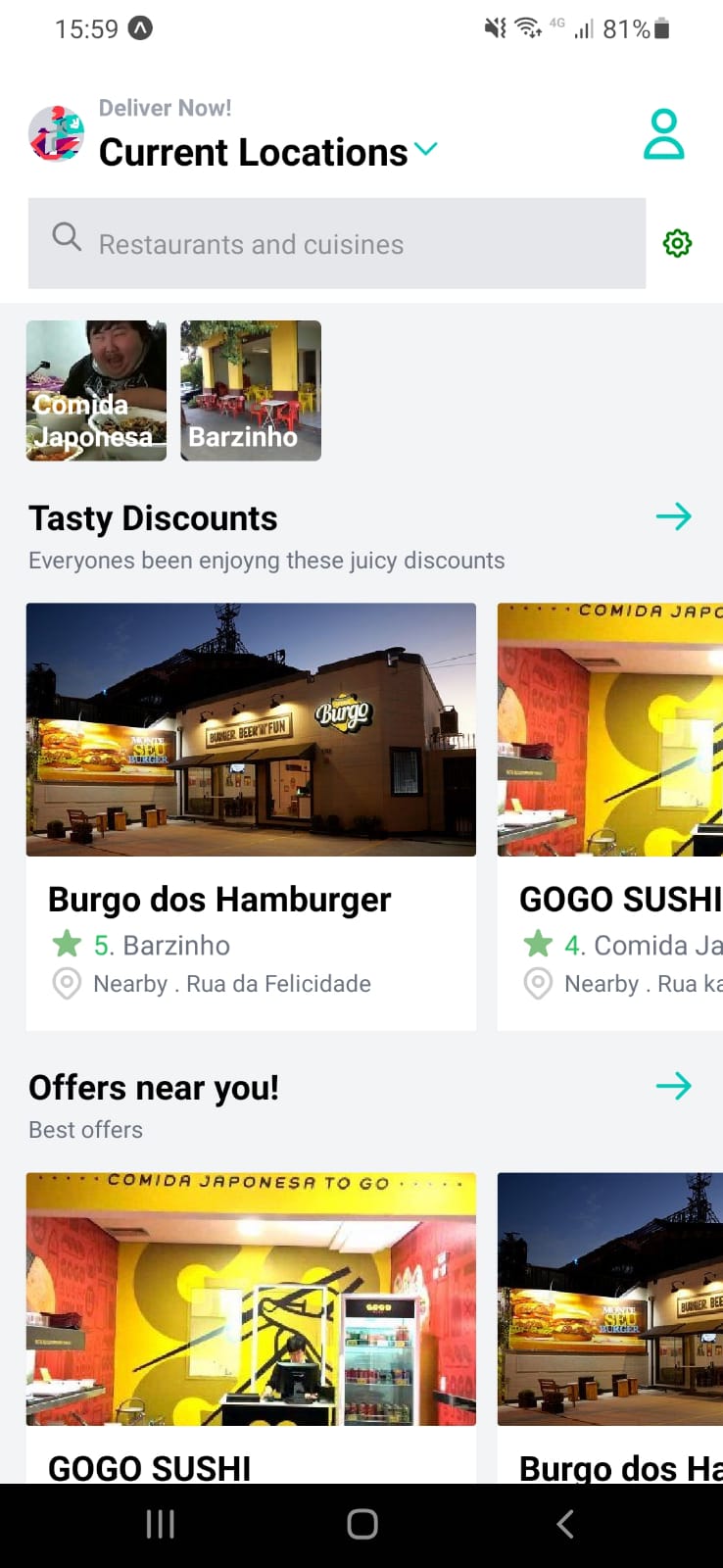 GitHub - cristianoprogramador/Deliveroo-clone: Projeto de um aplicativo ...