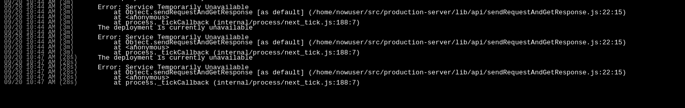 Error: Service Temporarily Unavailable · Issue #1593 · vercel/vercel · GitHub