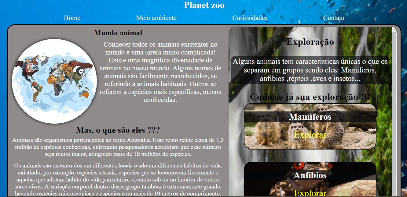 GitHub - GuilhermeSouzaViana/Projeto-zoo