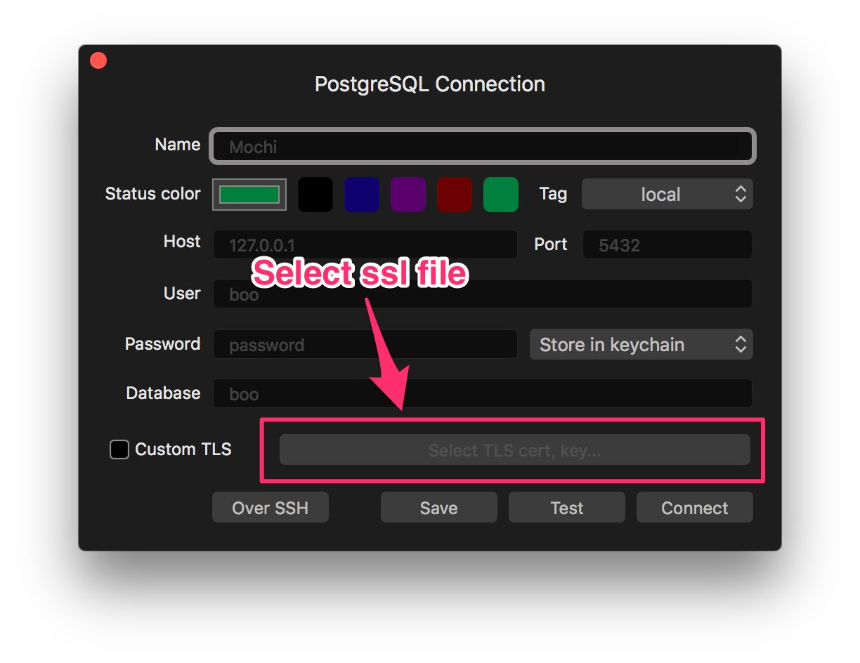 SSL connection · Issue #300 · TablePlus/TablePlus · GitHub