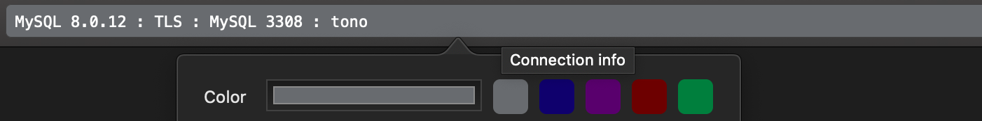 Cannot See Connected Database in Dark Theme Mode · Issue #614 ...