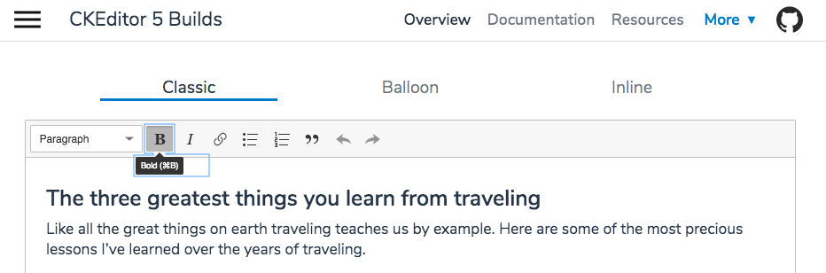Disable buttons outline by default · Issue #3403 · ckeditor/ckeditor5 · GitHub
