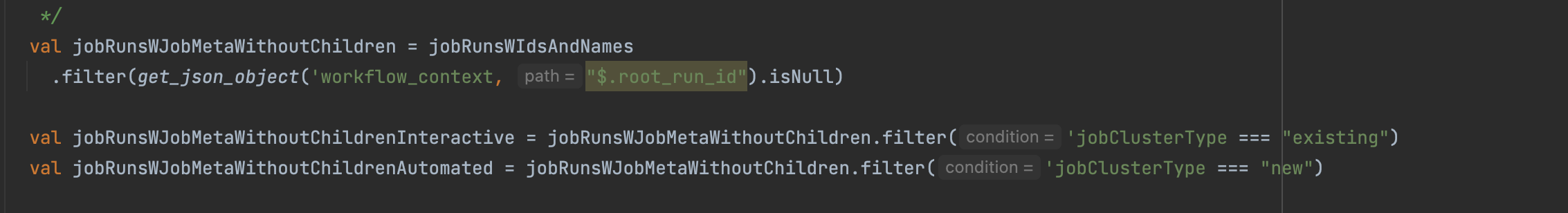Job runs with "job_cluster" type are getting filtered out · Issue #437 · databrickslabs ...