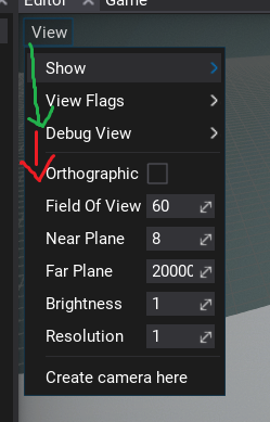 Unable to select orthograpic view, context menu disappears · Issue #10 · FlaxEngine/FlaxEngine ...