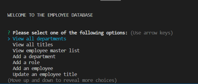 GitHub - seanxmcdaniel/Employee-Tracker: Module 12 MySQL Challenge ...