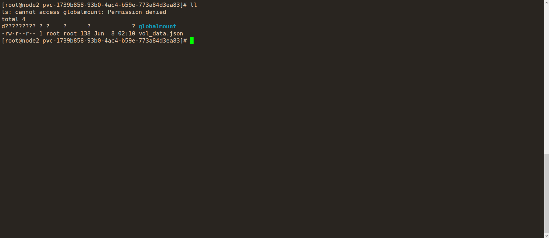 cephfs mount failure.permission denied · Issue #9782 · rook/rook · GitHub