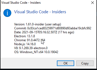 Splitting terminal is not working · Issue #133078 · microsoft/vscode · GitHub