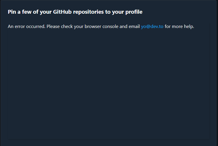 Fetching Github Repos Under Integrations Results In Error 503 · Issue 8076 · Foremforem · Github