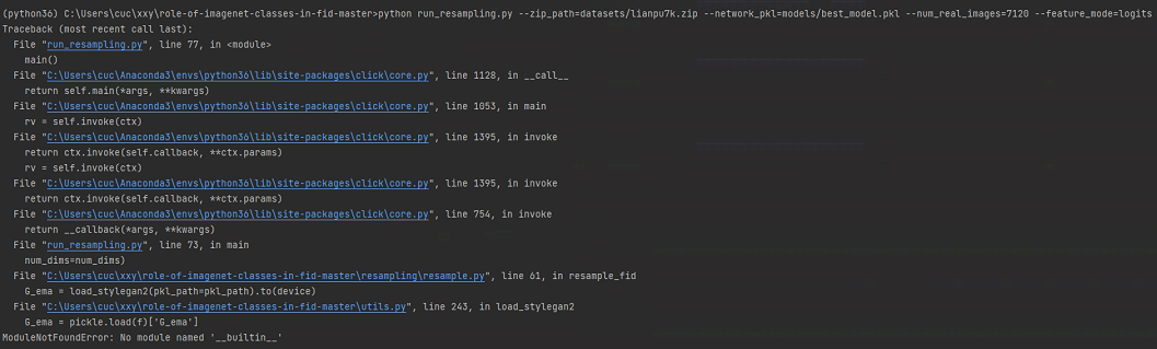 An Error Was Encountered Using The Resampling Feature · Issue 2 · Kynkaat Role Of Imagenet