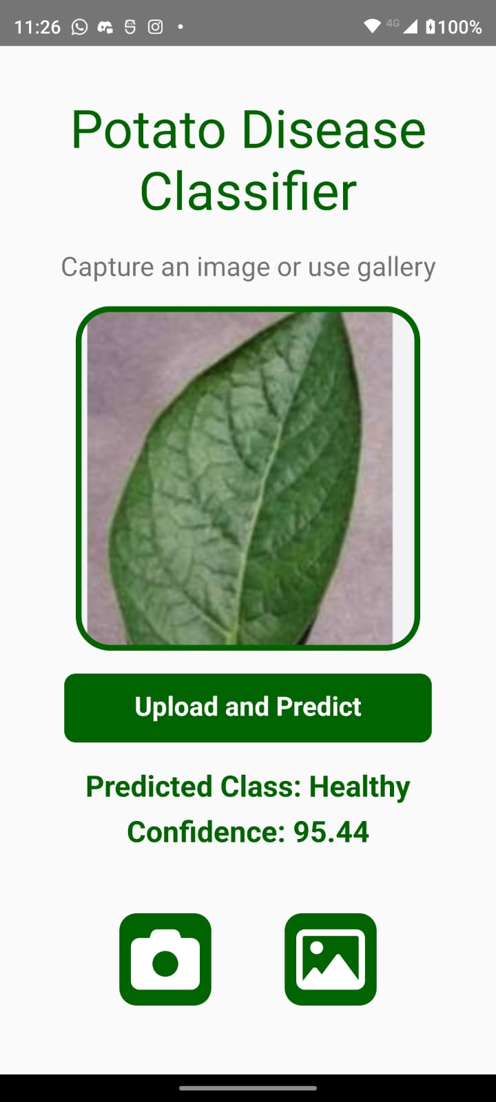 GitHub - aradhyasakalley/Potato-Disease-Classification: A mobile app that uses advanced neural ...