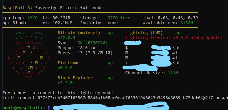 [BUG] After installing Lightning Terminal, the lnd version display is no longer correct. · Issue ...