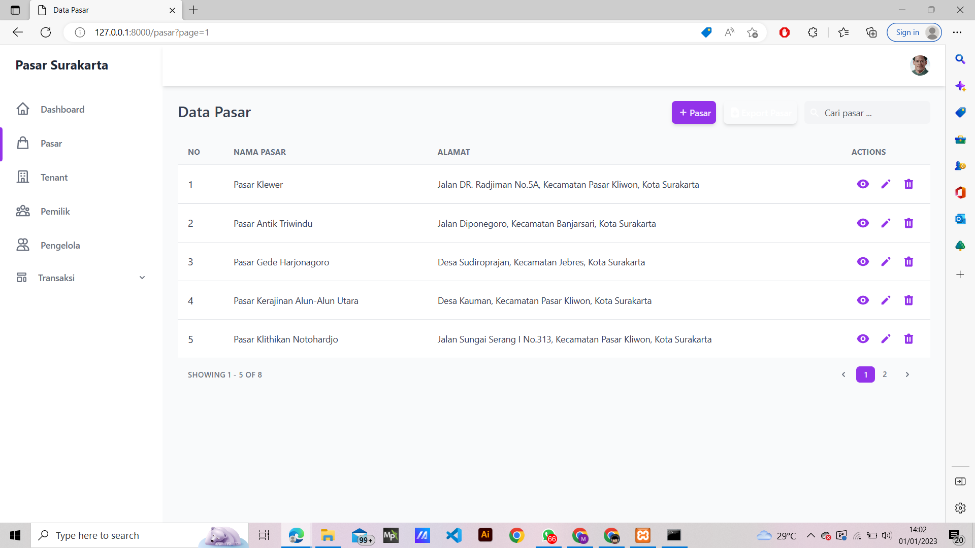 GitHub - kholhilmy/Website-Pasar
