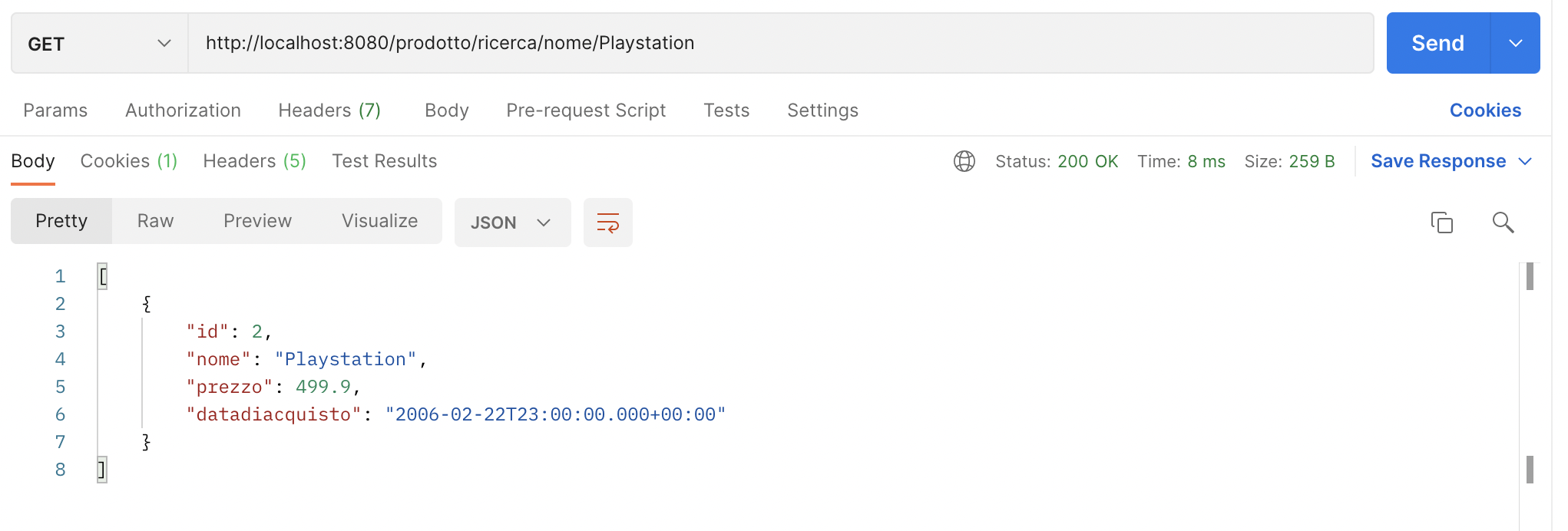 GitHub - antoniodiviggiano/ProdottoRestSpringApplication: Spring Restful web services CRUD