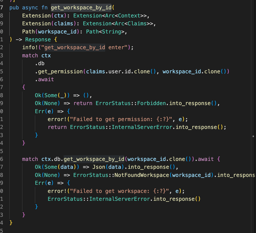 The get_workspace_by_id api authentication is risky · Issue #307 · toeverything/OctoBase · GitHub