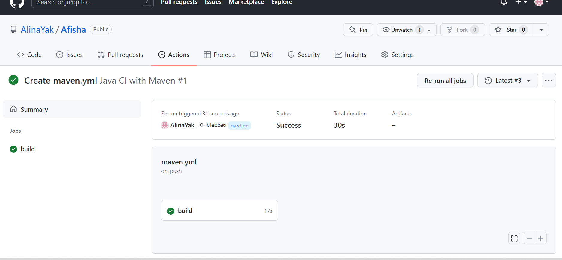 GitHub - AlinaYak/Afisha