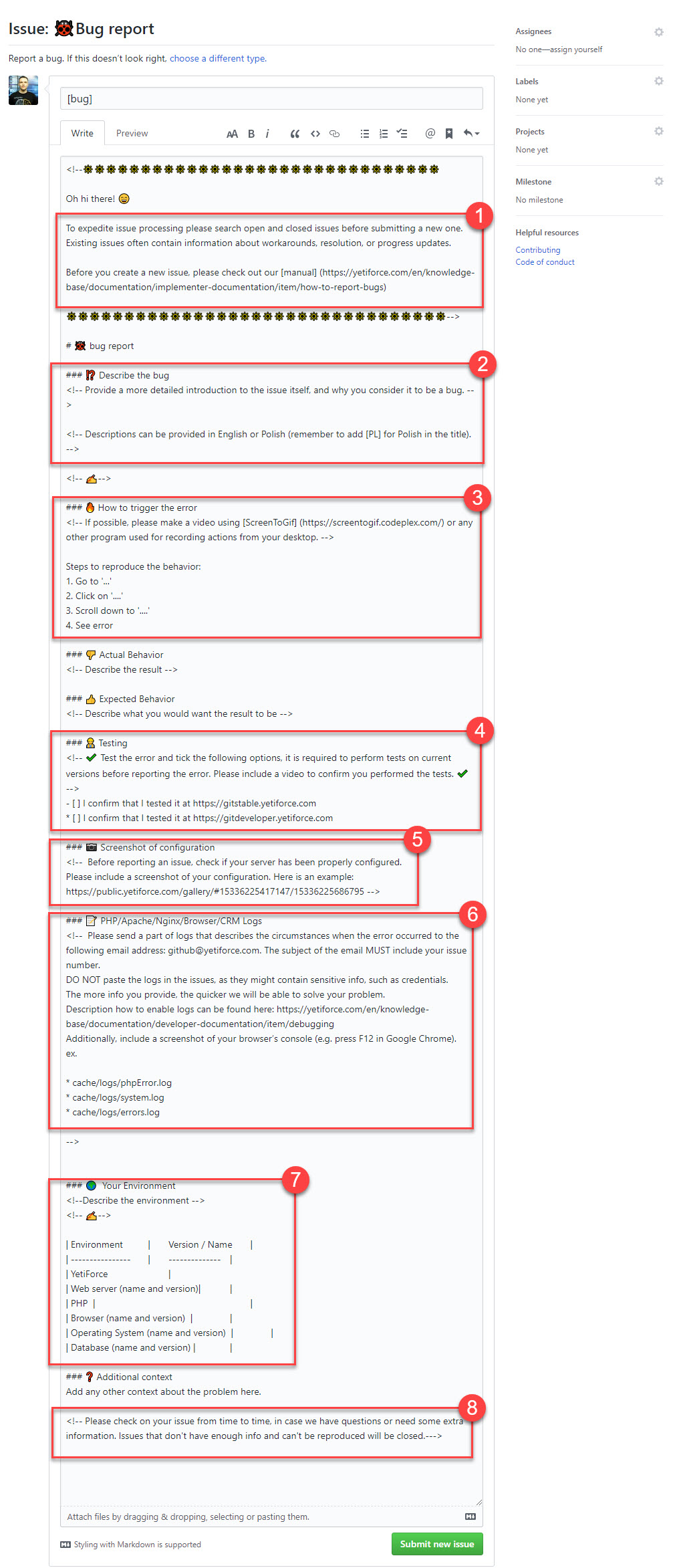 Update 6.4.0 Problem Report Module · Issue #16640 · YetiForceCompany/YetiForceCRM · GitHub