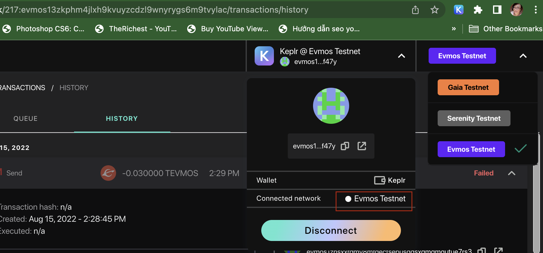 [Aura-Safe][General] Networks' color displayed not correct · Issue #89 · aura-nw/multisig-api ...
