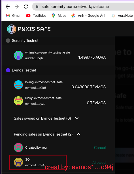 [AuraSafe] Miss information of allowed-safe on pending list · Issue #198 · aura-nw/Aura-Safe ...