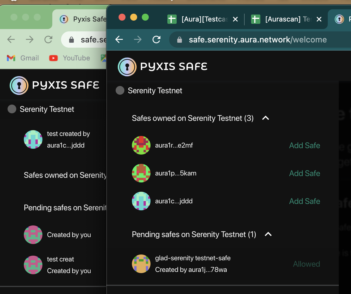 [AuraSafe] Miss information of allowed-safe on pending list · Issue #198 · aura-nw/Aura-Safe ...