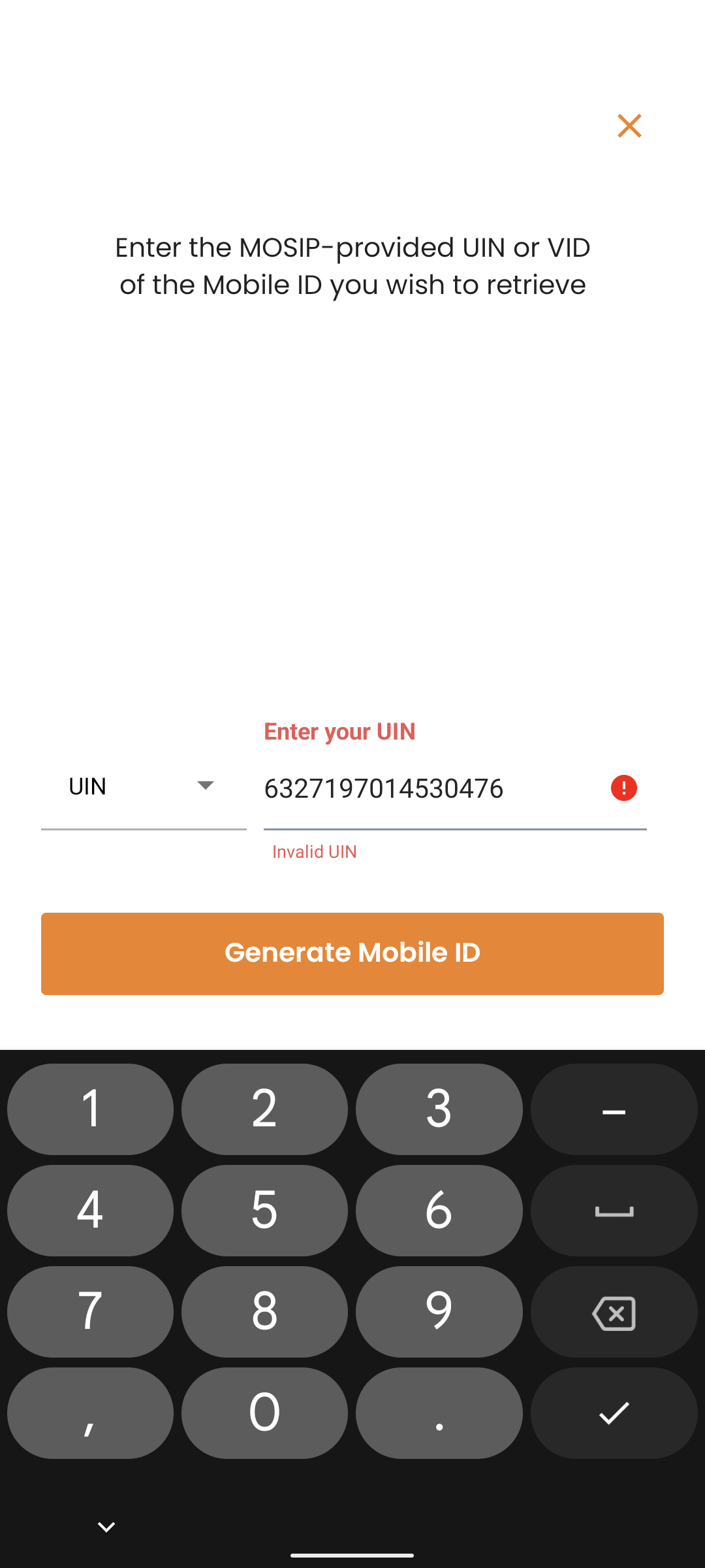 Mobile id - can't change the field from uin to vid while generating id · Issue #114 · mosip/inji ...