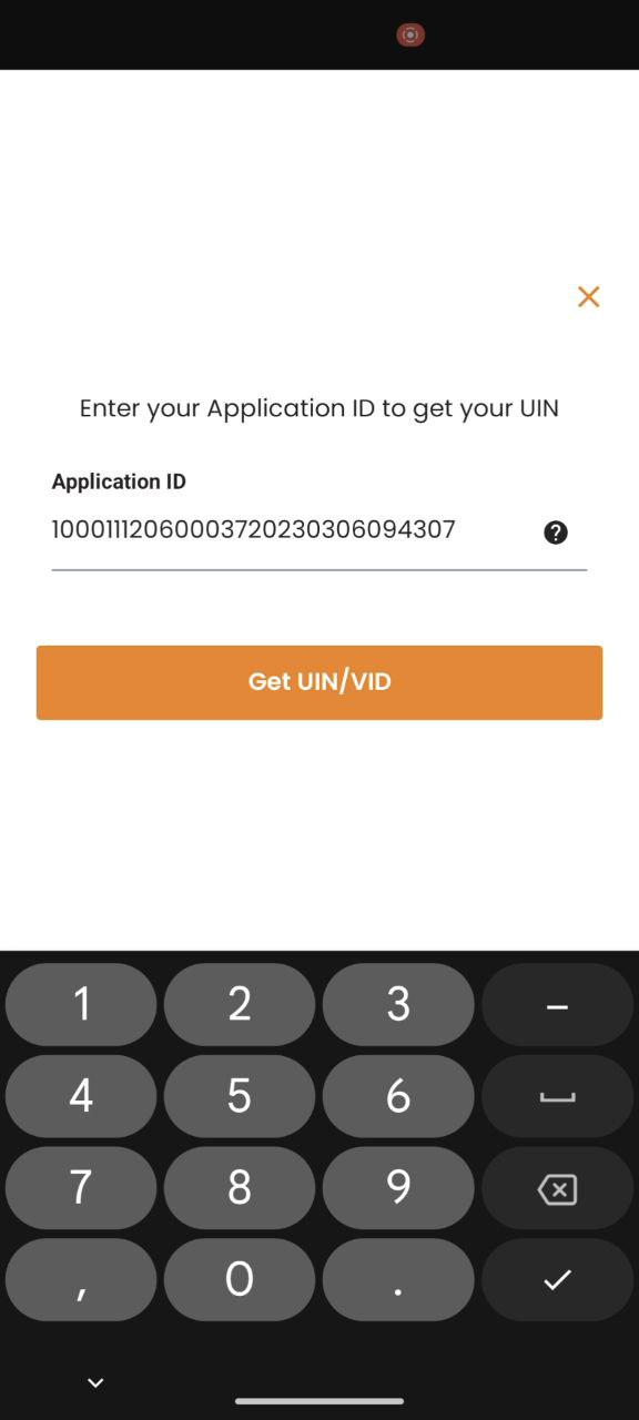 The alignment of the get VID via AID page is not proper · Issue #664 · mosip/inji-wallet · GitHub