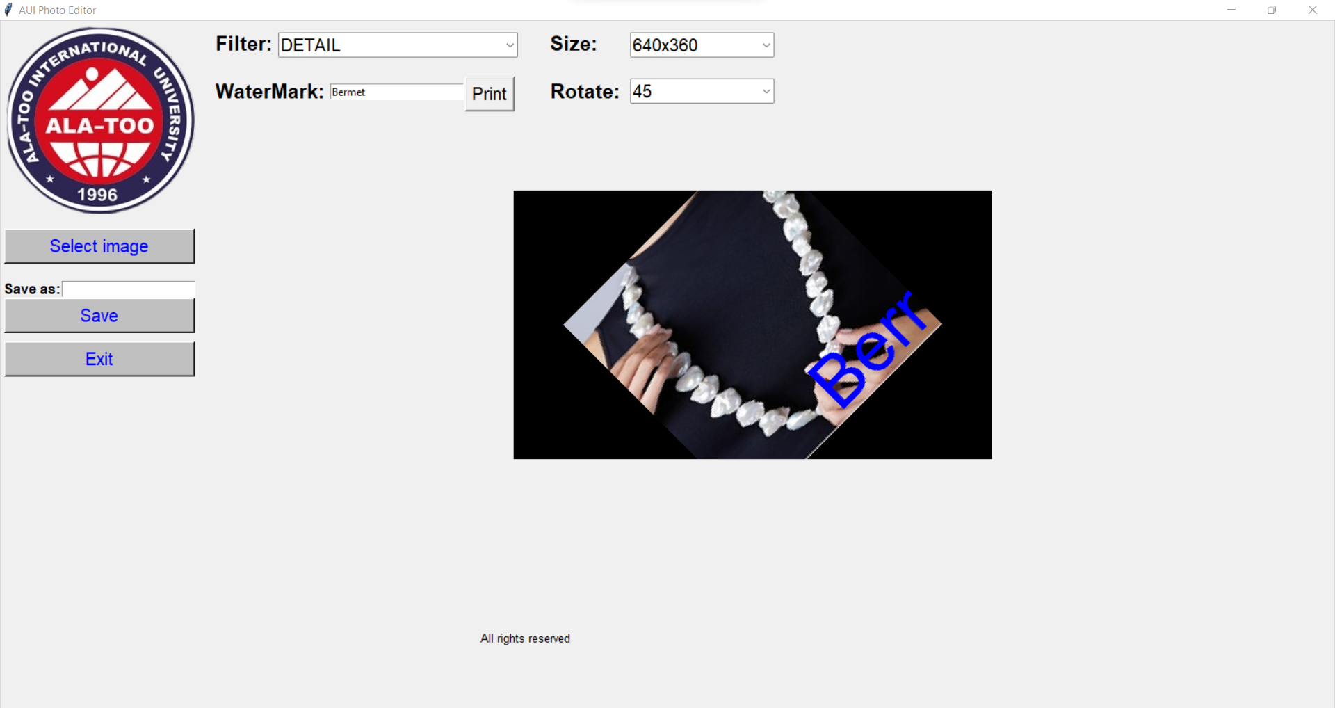 GitHub - pearlBermet/picture: Tkinter GUI for Pillow image editor. My goal was to make it more ...