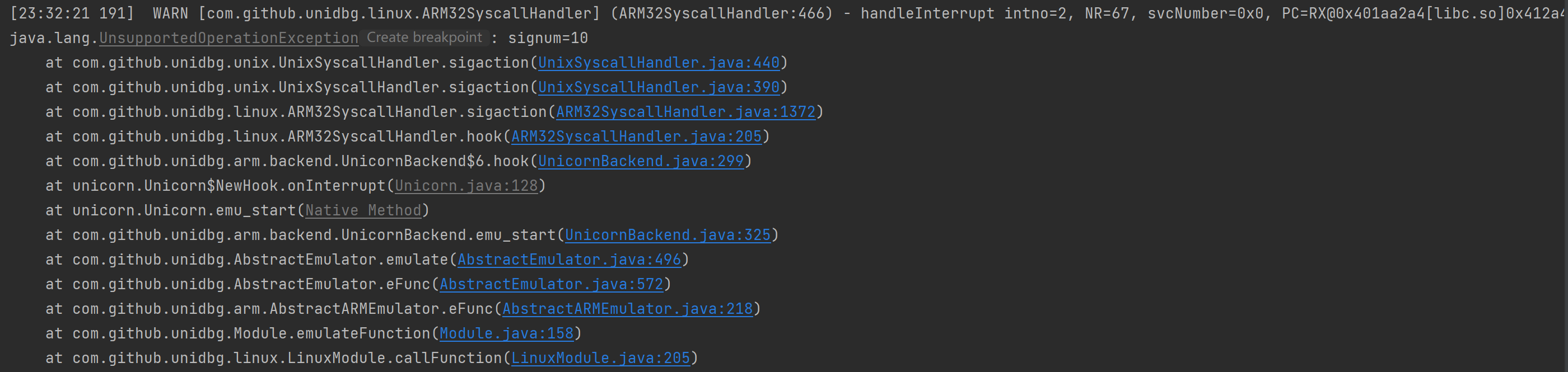 不支持的UnixSyscallHandler · Issue #327 · zhkl0228/unidbg · GitHub