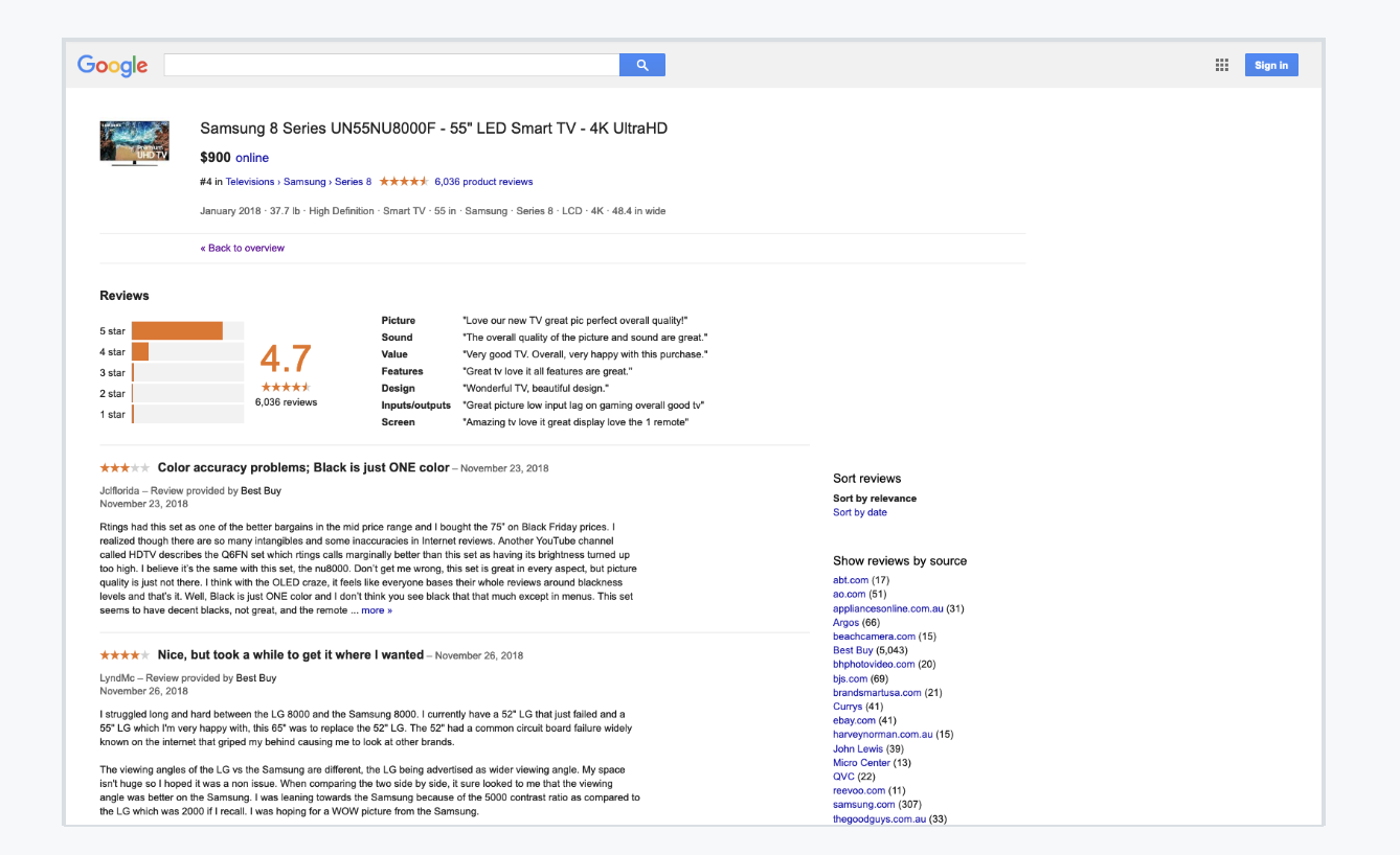 [Google Product API] Sorting using `filter` parameter is not working for reviews · Issue #625 ...