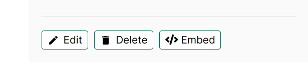 🐞 Bug: Project utility button(edit, delete, embed) are not aligned properly · Issue #4202 ...