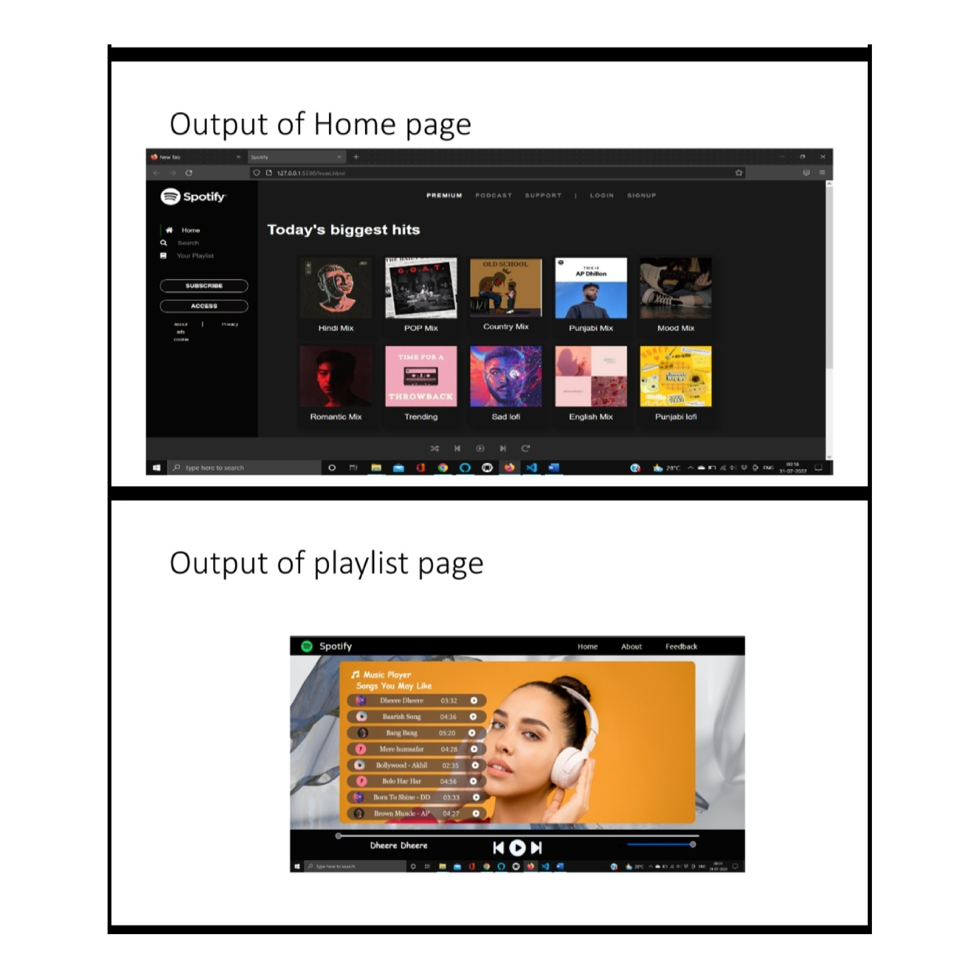 GitHub - RITIKA1277/spotify-clone: SPOTIFY FRONTEND CLONE :- This music player site will have ...
