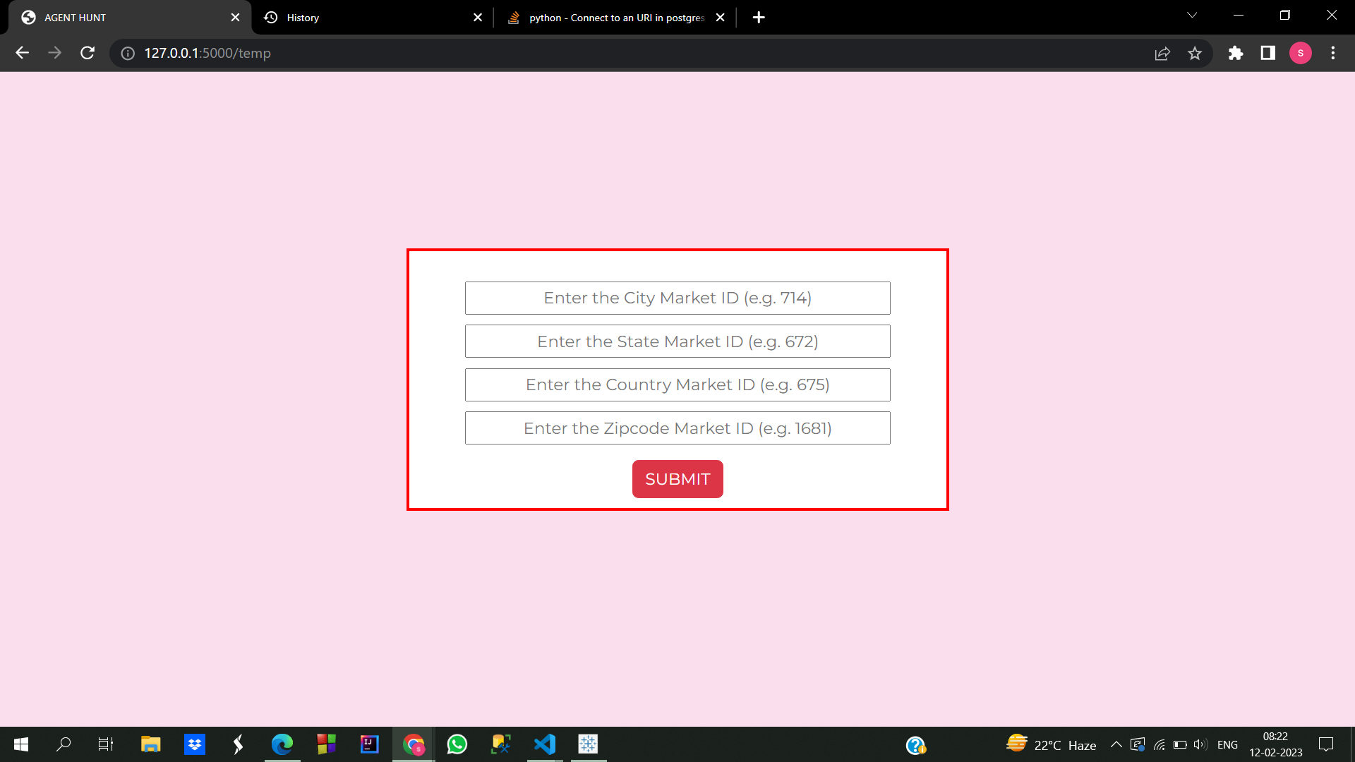 GitHub - shimer6565/Agent-Hunt: Zerodown Hackathon