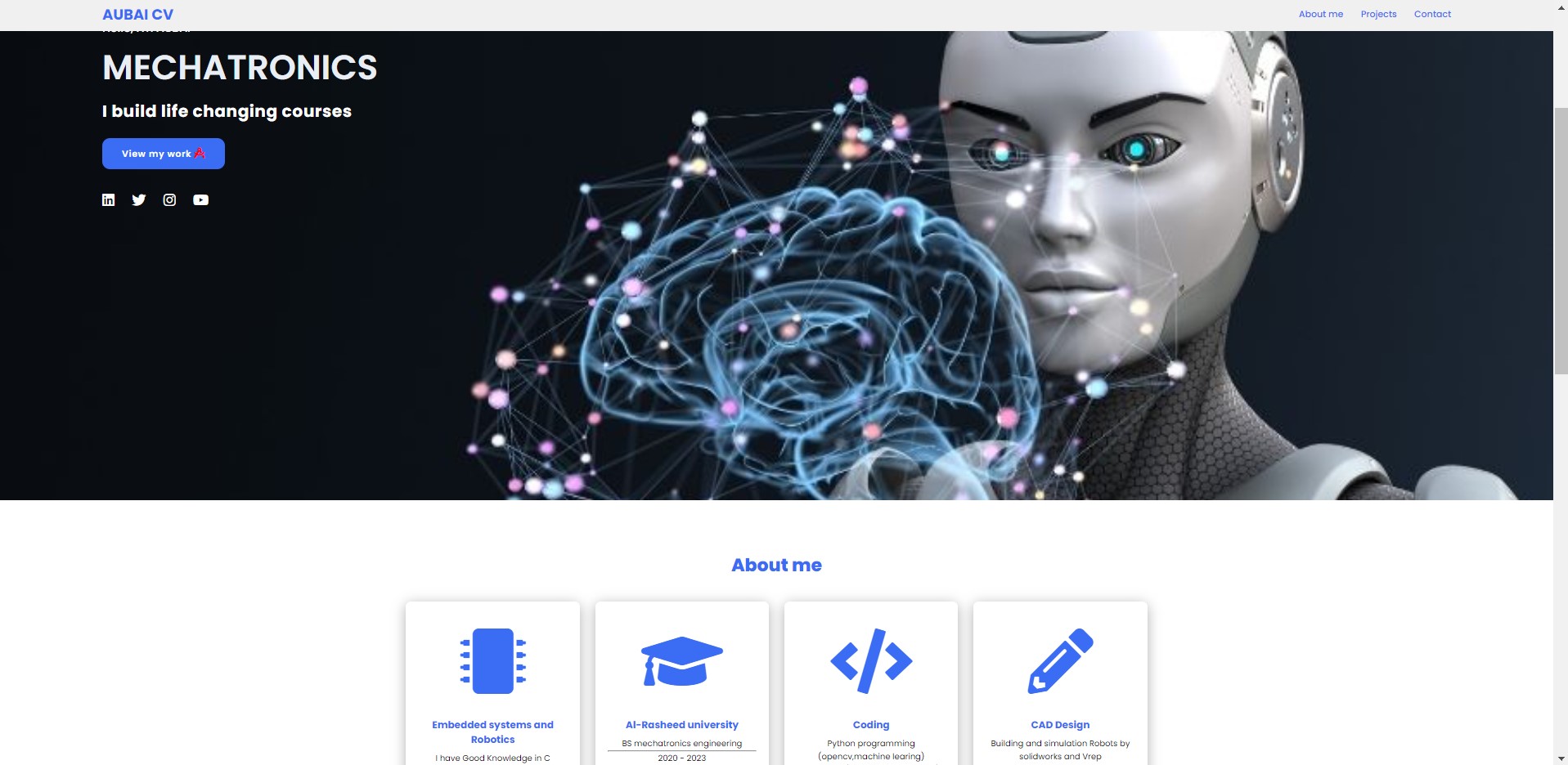 GitHub - AUBAI-ALKHABBAZ/My_cv_webpage: My_cv_webpage