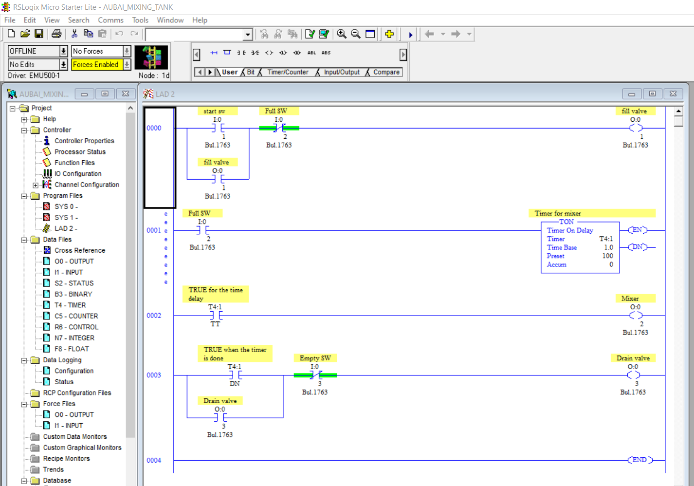 GitHub - AUBAI-ALKHABBAZ/RS_logix500: RS_logix500 mini project Mixing tank