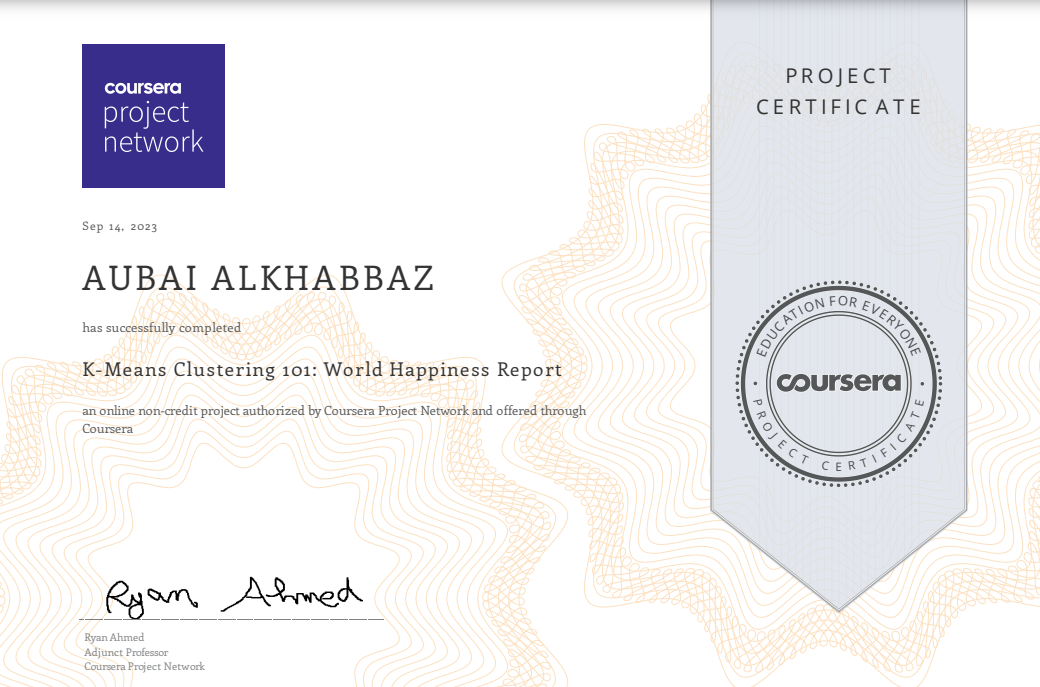 GitHub - AUBAI-ALKHABBAZ/K-Means_Clustering_101_World_Happiness_Report: K-Means Clustering 101 ...