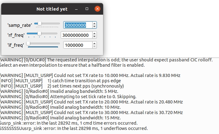 cmd time errors with UHD USRP Sink · Issue #5778 · gnuradio/gnuradio · GitHub