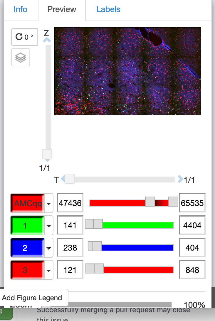 slider, knobs layout preview tab · Issue #397 · ome/omero-figure · GitHub
