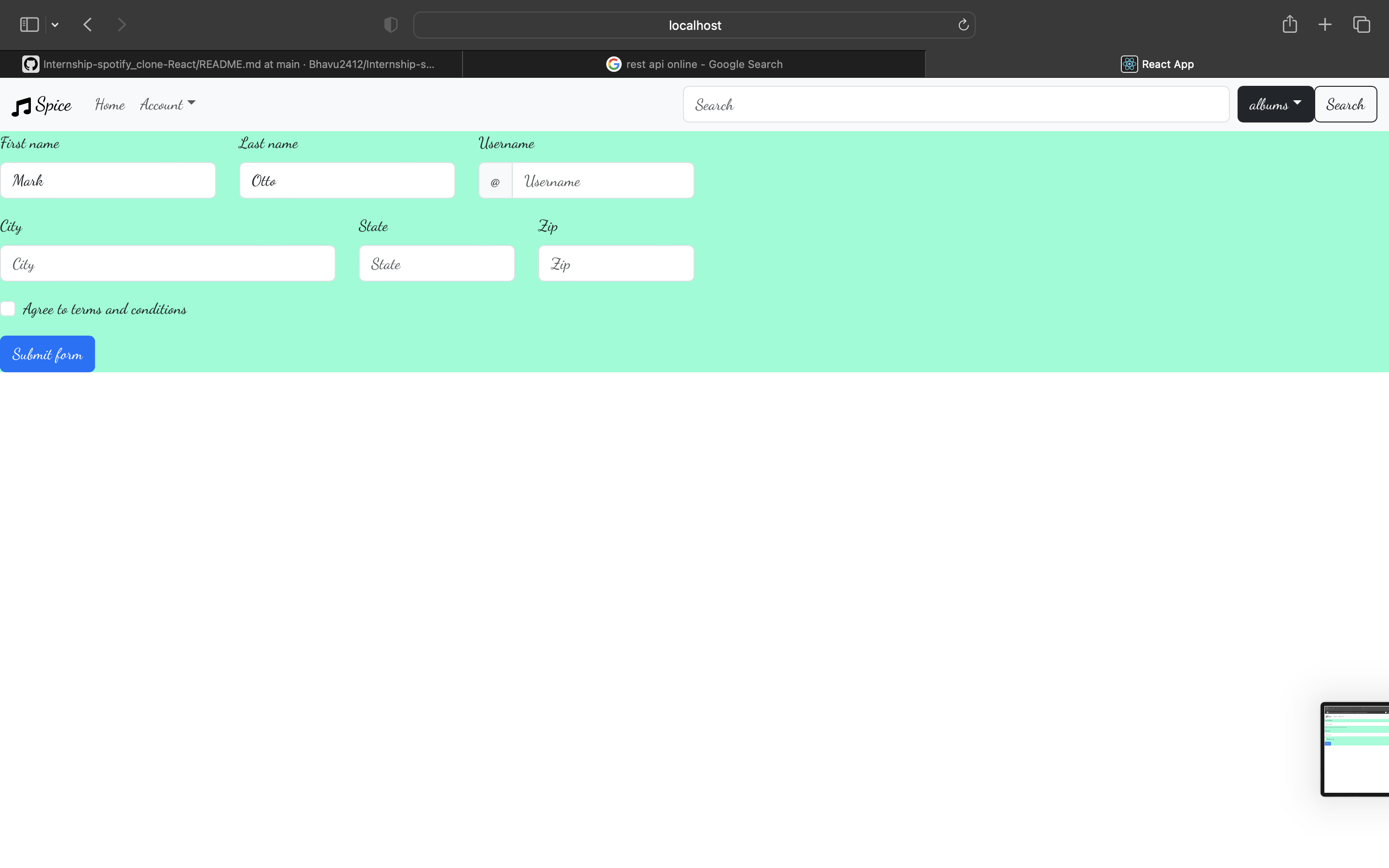 GitHub - Bhavu2412/Internship-spotify_clone-React