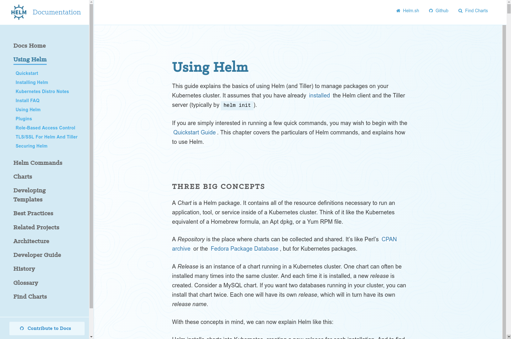 docs.helm.sh has multiple broken links · Issue #4155 · helm/helm · GitHub