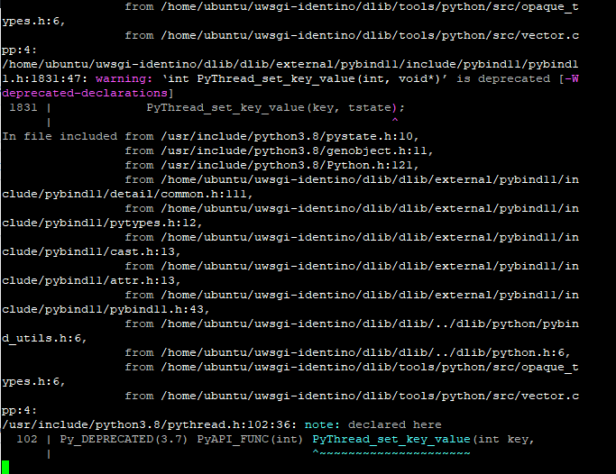 issue while installing it in ubuntu server · Issue #2094 · davisking/dlib · GitHub