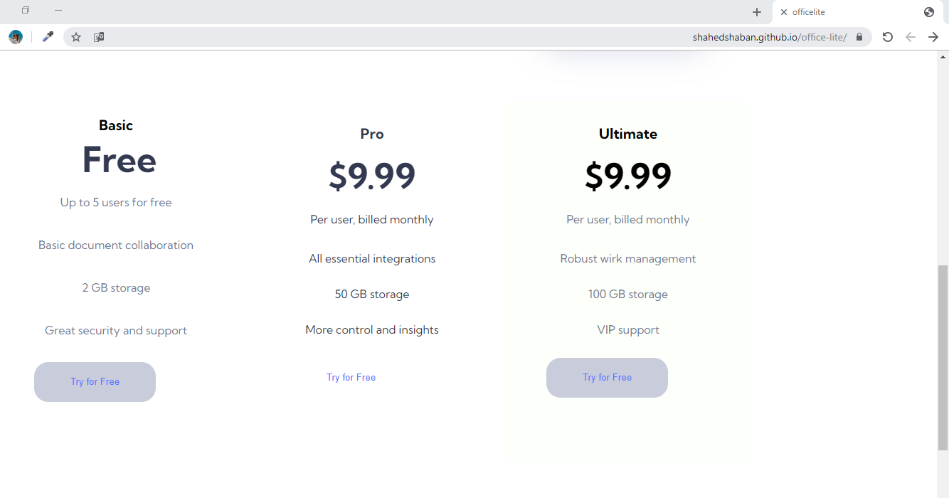 GitHub - ShahedShaban/officelite